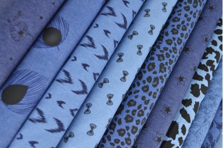 Denim Chambray Washed Prints