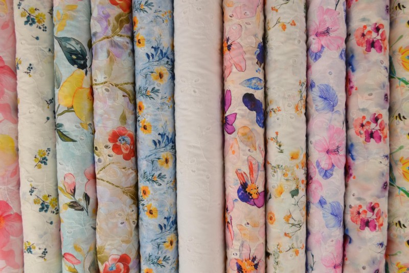 Cotton Embroidery Prints
