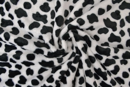 Coral fleece print 190-01